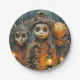 Scary Creepy Halloween Kids Paper Plates | Zazzle