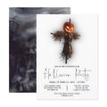 Antique Toe Tag Invitation - Morgue - Halloween | Zazzle
