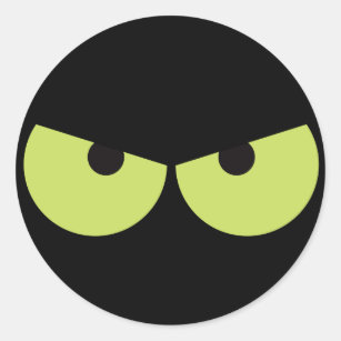 Scary Eye Stickers | Zazzle