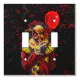 Scary Halloween Clown Horror Movie Light Switch Cover | Zazzle