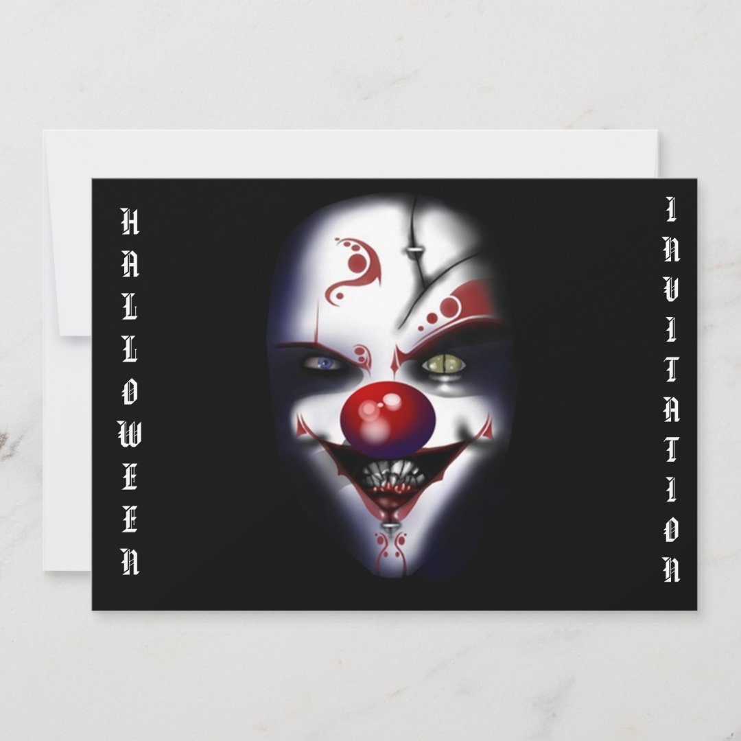 scary halloween invitation | Zazzle