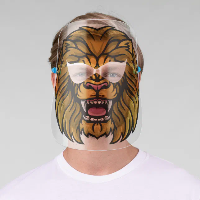 Scary Lion Face Mask Teeth | Zazzle