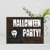 Scary Scream Halloween Party Invitation | Zazzle