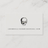 Scary Zombie Skull Calling Card | Zazzle