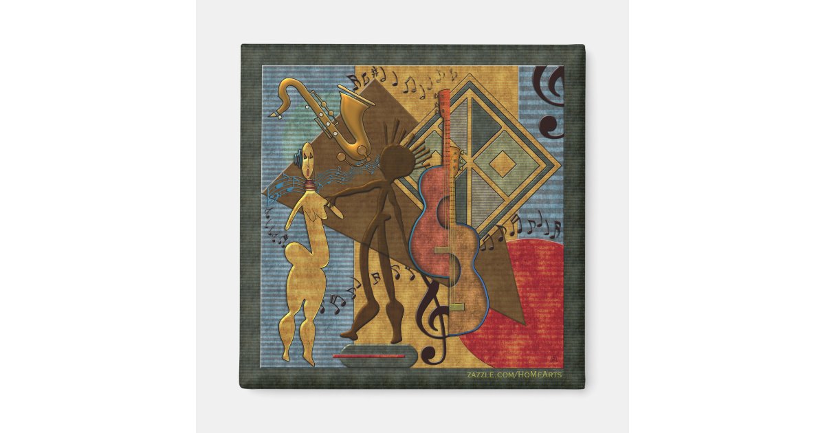 Scat Masters - Jazz Series Pt. 6 Magnet | Zazzle