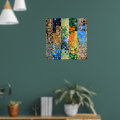 Scattered Photo Collage Poster | Zazzle