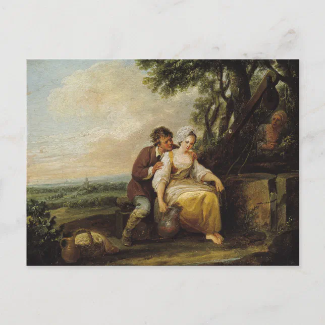 Scene Galante, 1774 Postcard | Zazzle