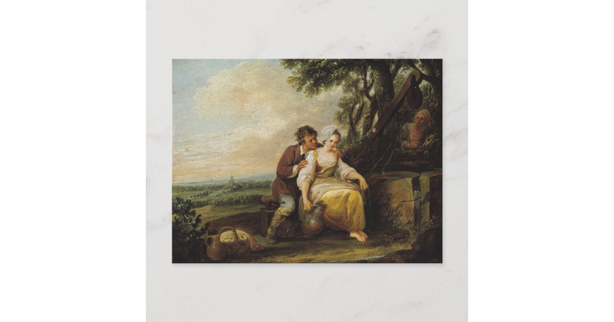 Scene Galante, 1774 Postcard | Zazzle