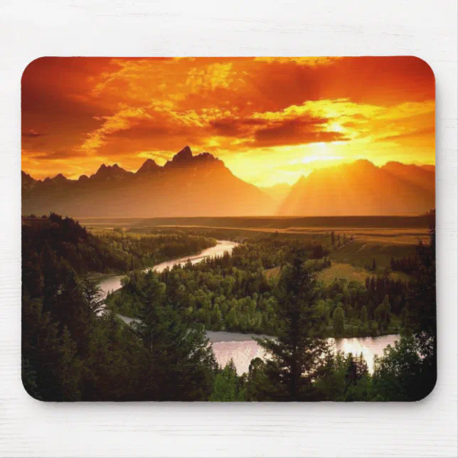 Scenery-Mountains Mouse Pad | Zazzle