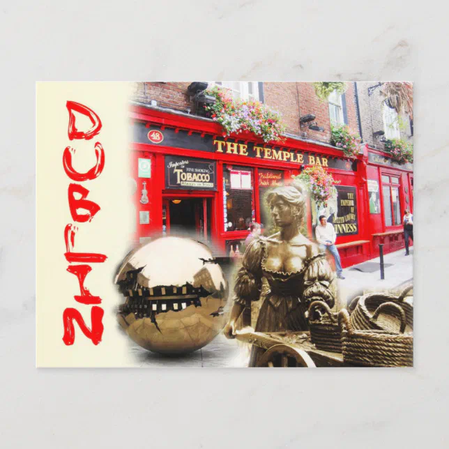 Scenes from Dublin, Ireland Postcard | Zazzle