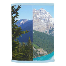 Scenic Canadian Blue Mountain Lake Pines Lamp Shade | Zazzle