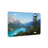 Scenic Canadian Blue Mountain Lake Pines License Plate | Zazzle
