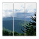Scenic Cloud Shadows Great Smoky Mountains Triptych | Zazzle
