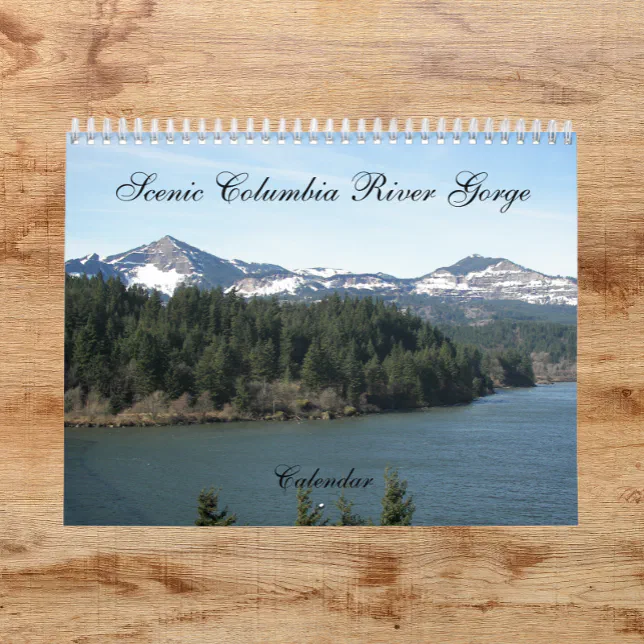 Scenic Columbia River Gorge Photographic Calendar | Zazzle