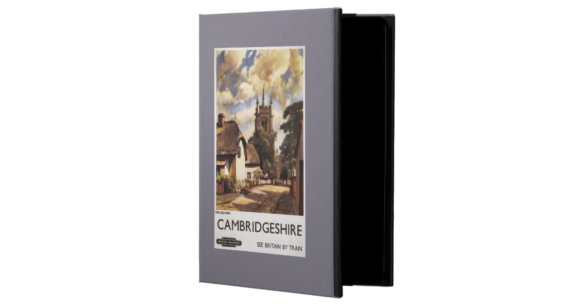 Scenic Country View British Railways Poster iPad Air Cover | Zazzle
