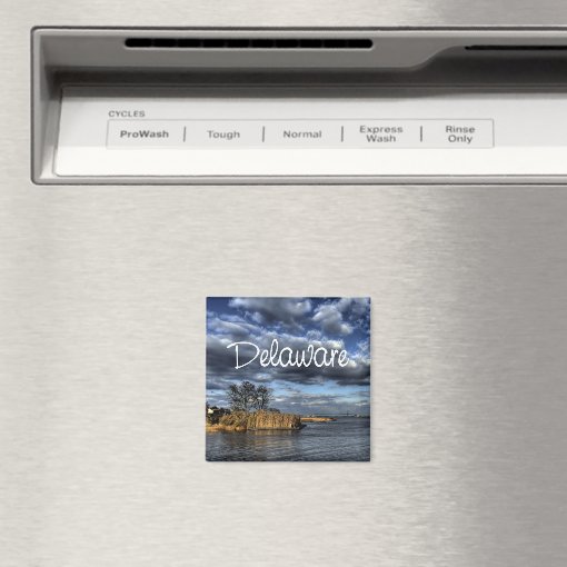 Scenic Delaware USA State Souvenir Fridge Magnet | Zazzle