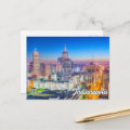 Scenic Downtown Indianapolis, Indiana, USA Postcard | Zazzle