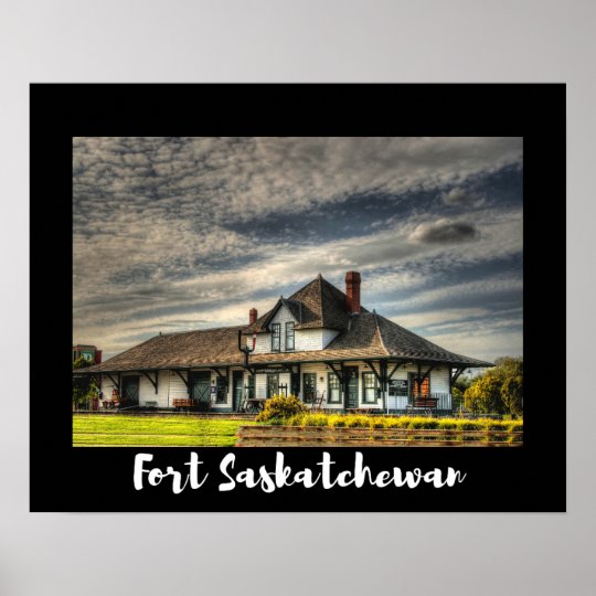 Scenic Fort Saskatchewan Poster | Zazzle.com