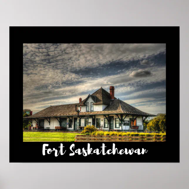 Scenic Fort Saskatchewan Poster | Zazzle