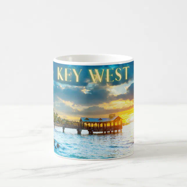 Scenic Key West Pier Coffee Mug | Zazzle