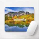 Scenic Landscape Forest and Mountains Mouse Pad | Zazzle