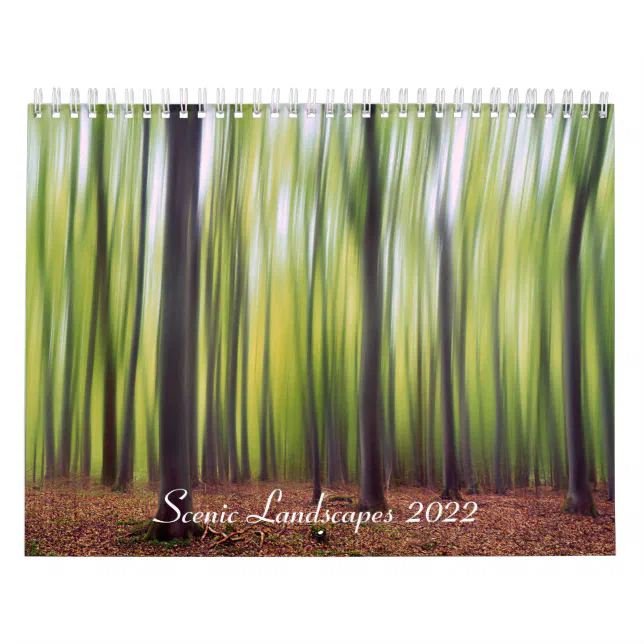 Scenic Landscapes Calendar | Zazzle
