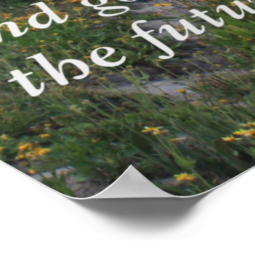 Scenic Mountain Path Inspirational Poster | Zazzle