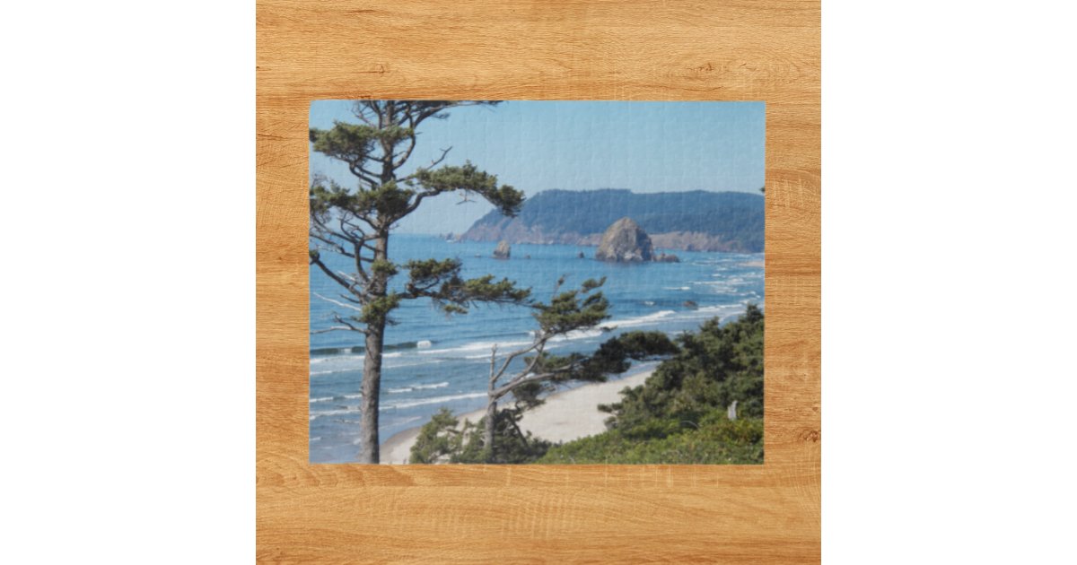 Scenic Oregon Seascape Jigsaw Puzzle | Zazzle