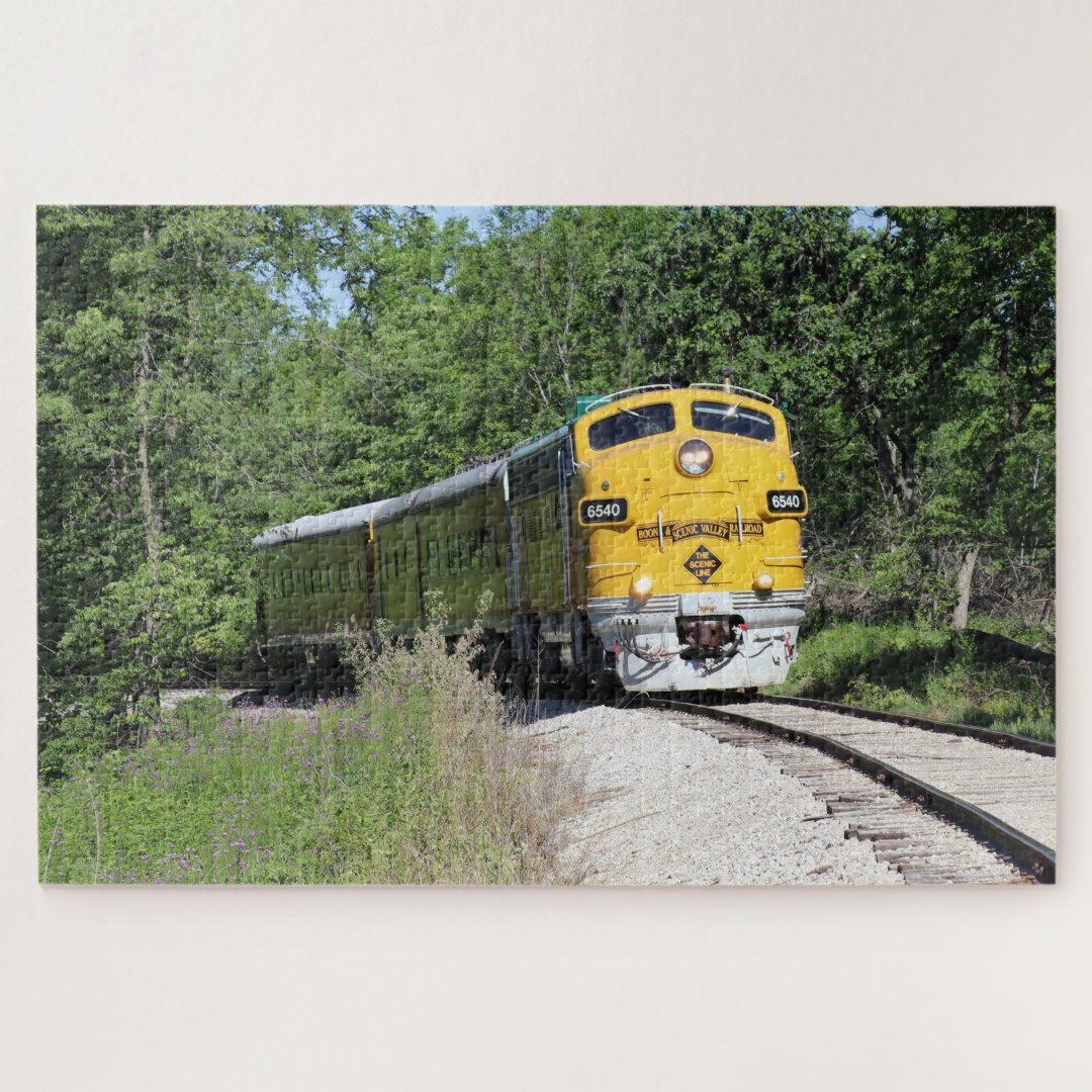 Scenic Railroad puzzle | Zazzle