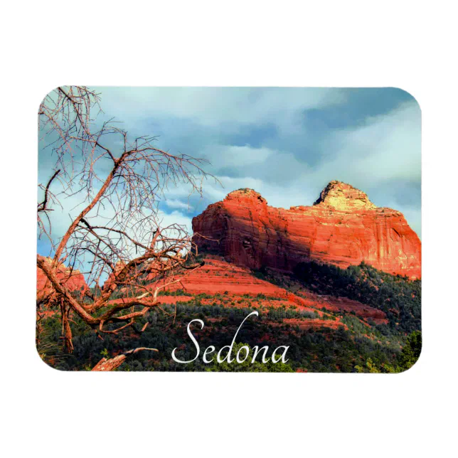 Scenic Red Rocks of Sedona Magnet | Zazzle