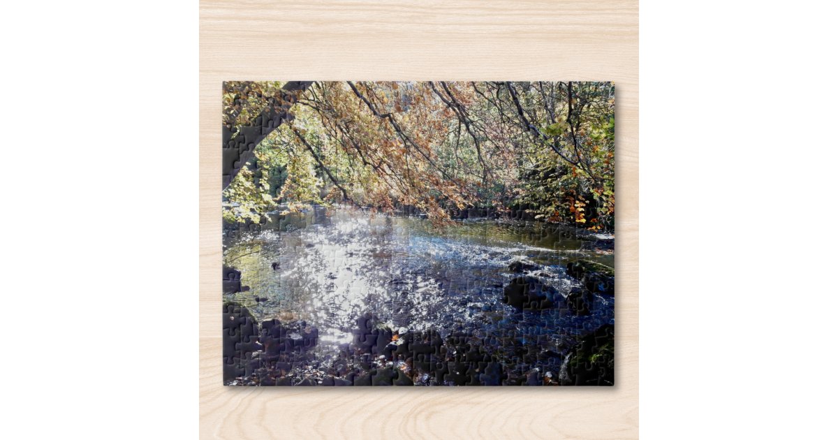 Scenic River Jigsaw Puzzle | Zazzle