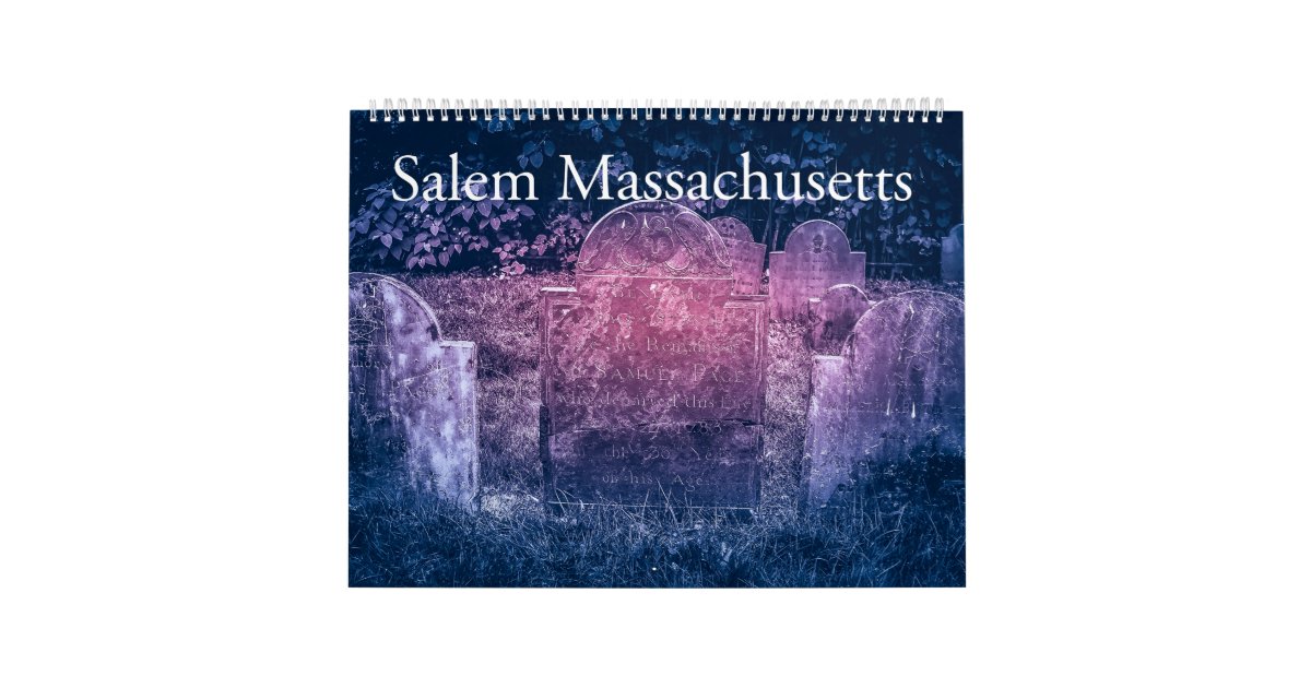 Scenic Salem Massachusetts Calendar | Zazzle