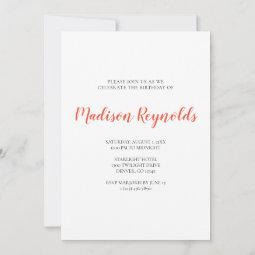 Scenic View of the River Birthday Invitation | Zazzle