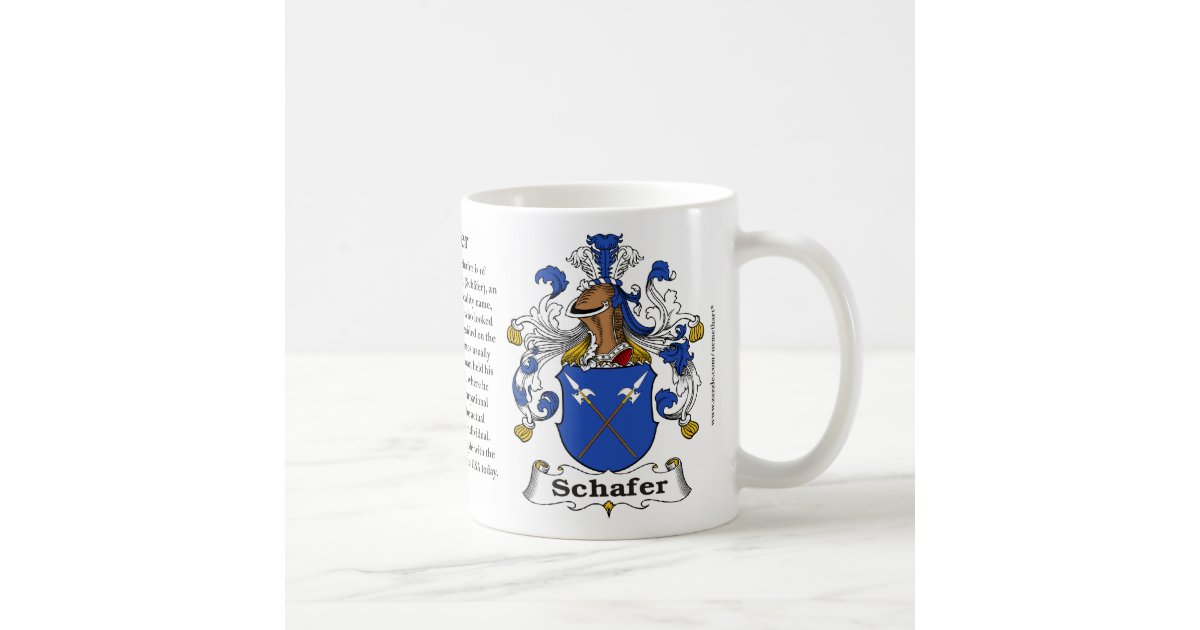 Schafer Family Coat of Arms Mug | Zazzle
