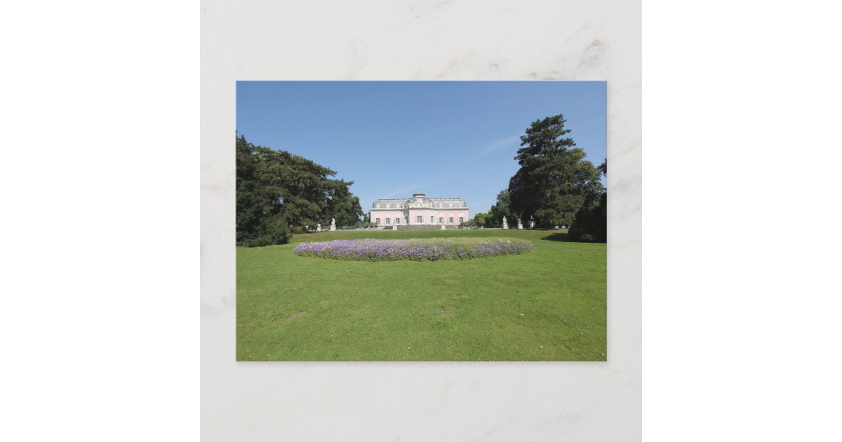Schloss Benrath - View from Park Postcard | Zazzle