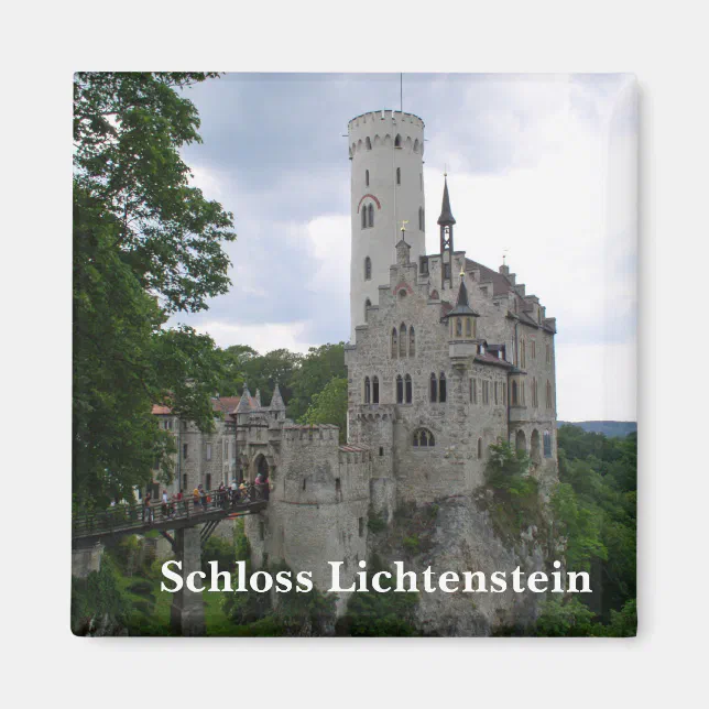 Schloss Lichtenstein Magnet | Zazzle