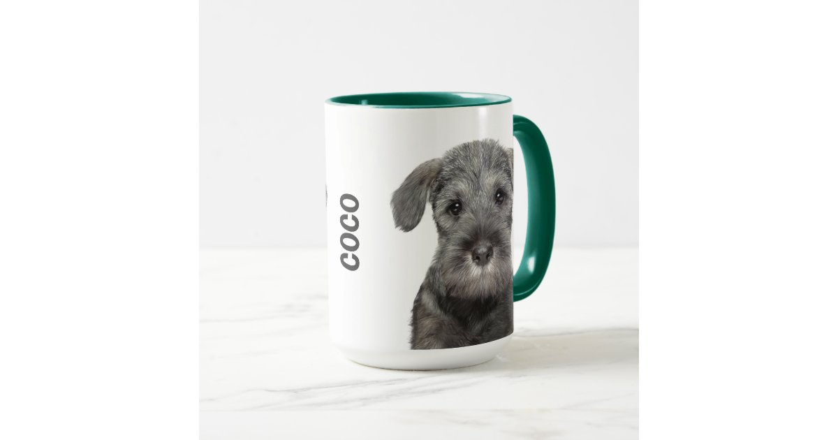 Schnauzer Personalized Mug | Zazzle