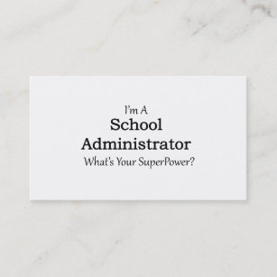 School Principal Business Cards - Business Card Printing | Zazzle