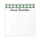 School Baseball Note Pad - SRF | Zazzle