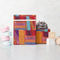 School Books Pattern Wrapping Paper | Zazzle
