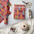 School Books Pattern Wrapping Paper | Zazzle