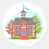 School Building Stickers | Zazzle