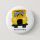 School Bus 2 (Customizable) Button | Zazzle