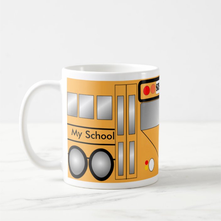School bus coffee mug | Zazzle.com