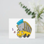 School Bus Drawing Postcard | Zazzle