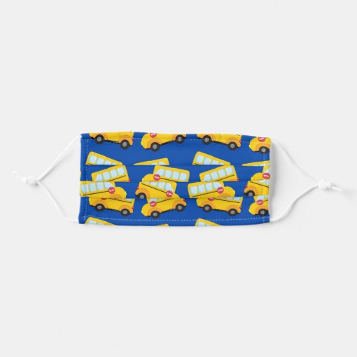 School Bus Driver Adult Cloth Face Mask | Zazzle
