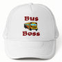 School Bus Driver Hat. Bus Boss. Trucker Hat | Zazzle