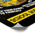 School Bus Driver Life Poster | Zazzle