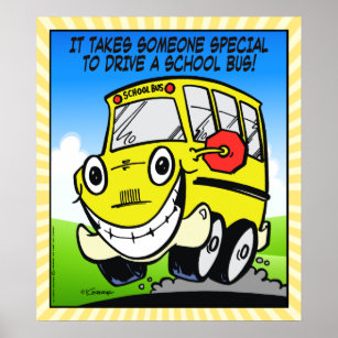School Bus Posters & Photo Prints | Zazzle