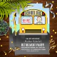 School Bus Driver Retirement Party Invitations | Zazzle